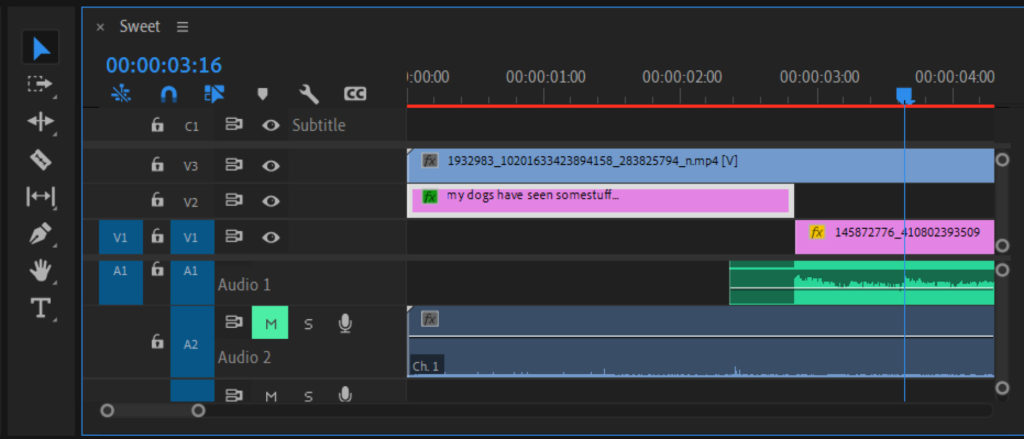 Basic Edit in Premiere Pro – Faculty of Arts – Adobe Portal