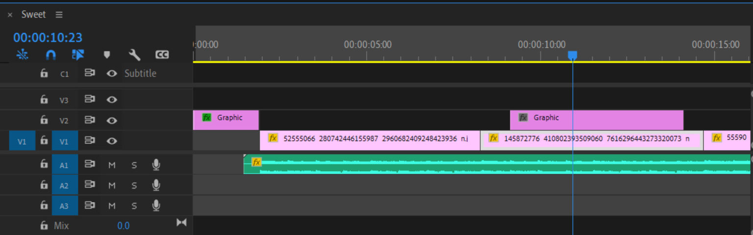 Basic Sequence in Premiere Pro – Faculty of Arts – Adobe Portal
