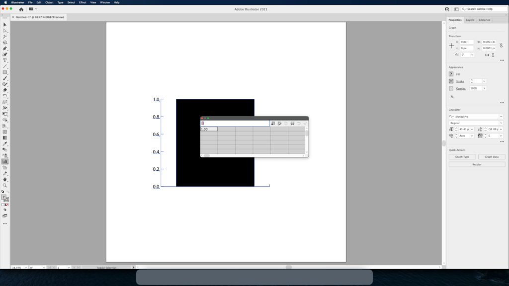 Visualising Data in Illustrator – Faculty of Arts – Adobe Portal